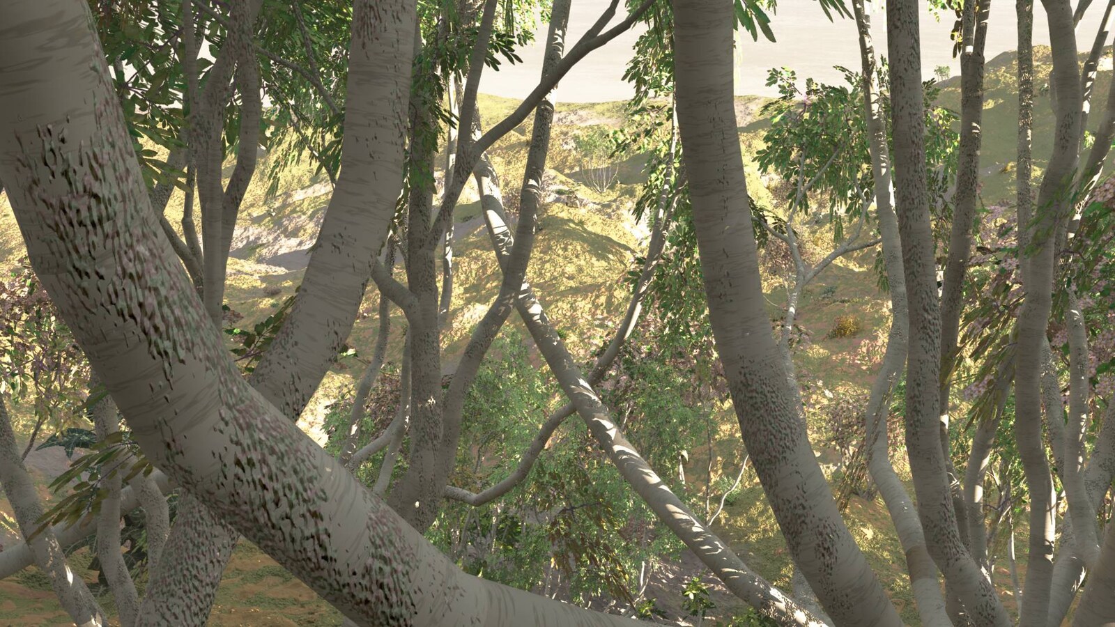 High Simulation Natural Plant Model Resource Package, 카테고리 배경 - UE 마켓플레이스