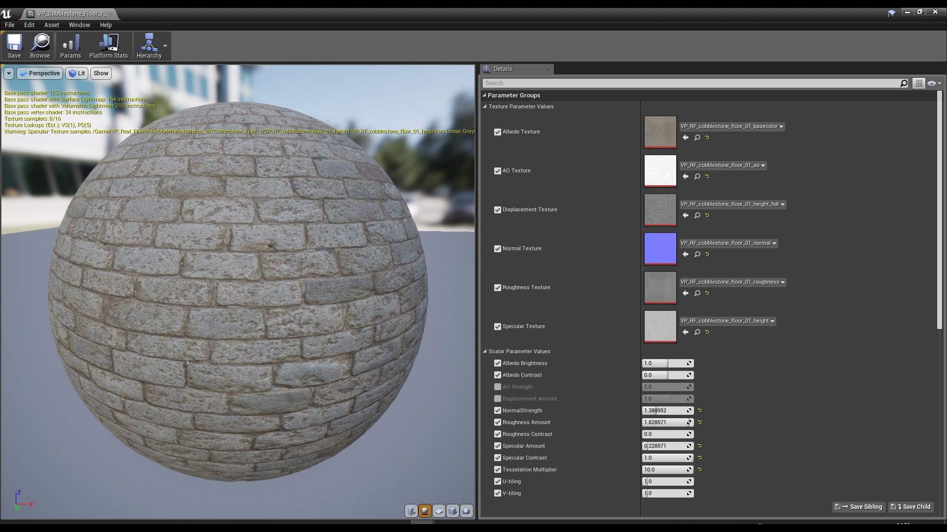 VP Real Floors in Materials - UE Marketplace