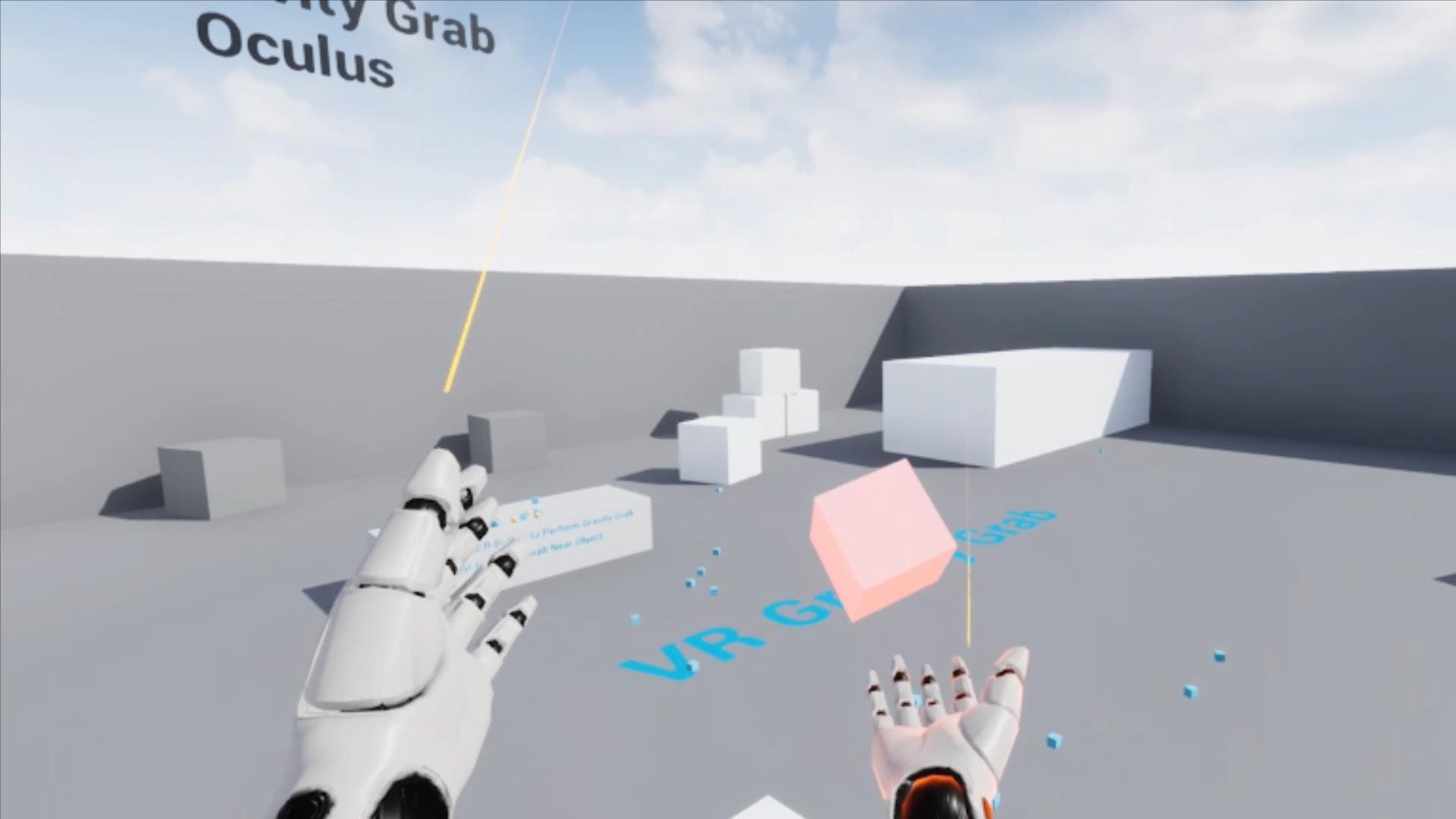 VR Gravity Grab Oculus in Blueprints - UE Marketplace