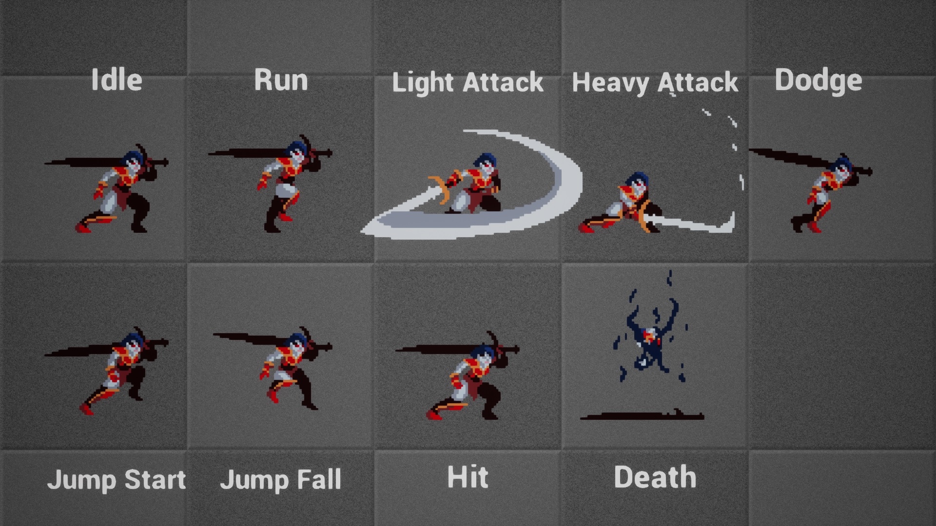 Pixel Art Vampire in 2D Assets - UE Marketplace