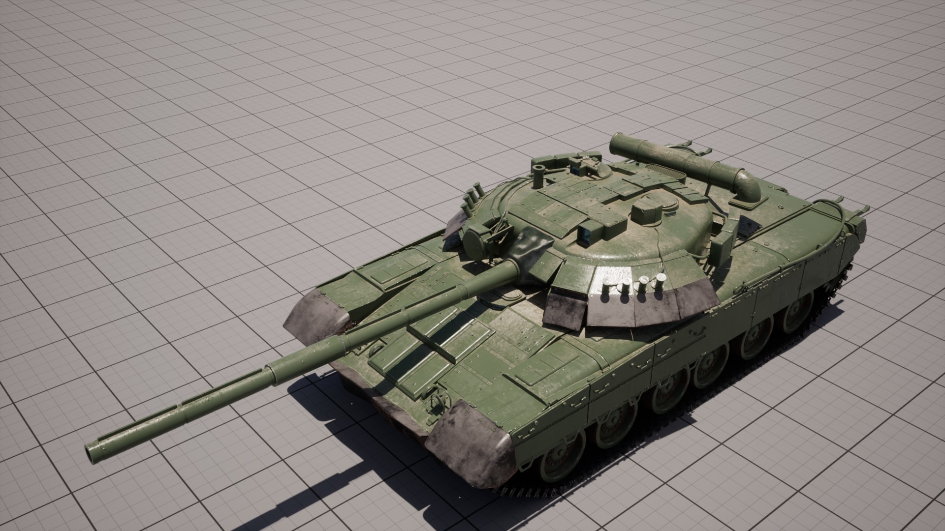 T80U Tank in Blueprints - UE Marketplace