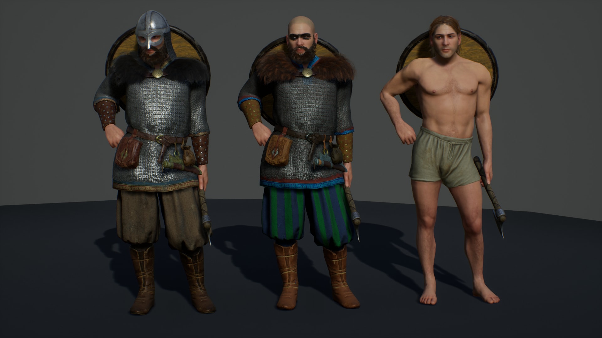 Modular Viking Axe Master in Characters - UE Marketplace