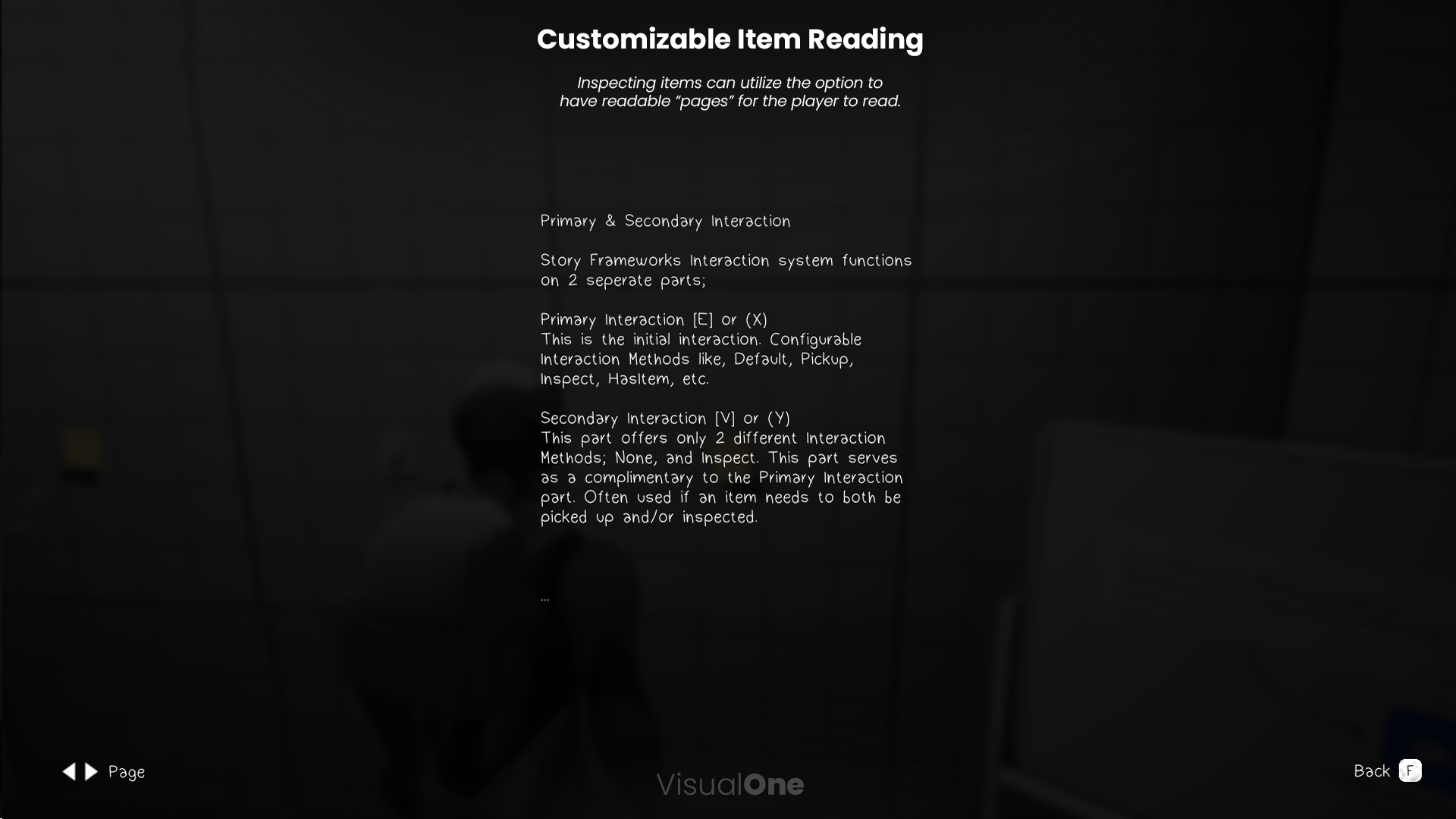 Story Framework 3 - Interactive Template
