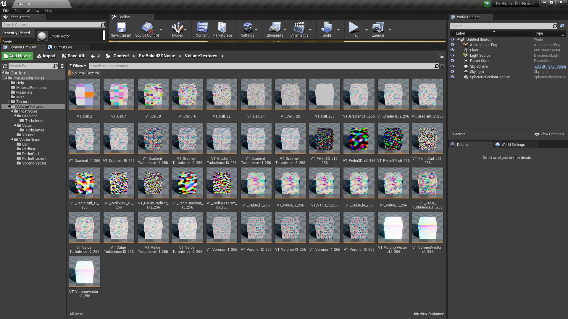 3d Noise Volume Texture Pack In Textures Ue Marketplace