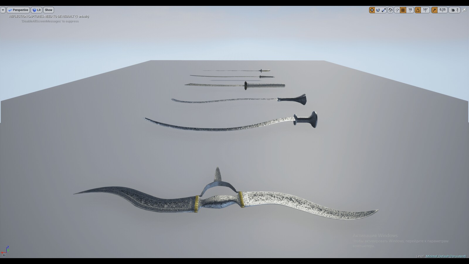 Medieval Weapons in Weapons - UE Marketplace