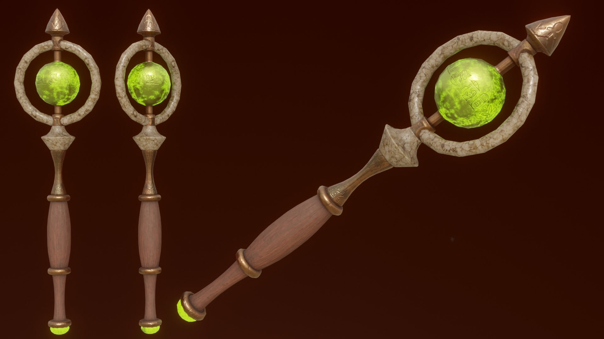 Copper Fantasy Weapon Set in Weapons - UE Marketplace