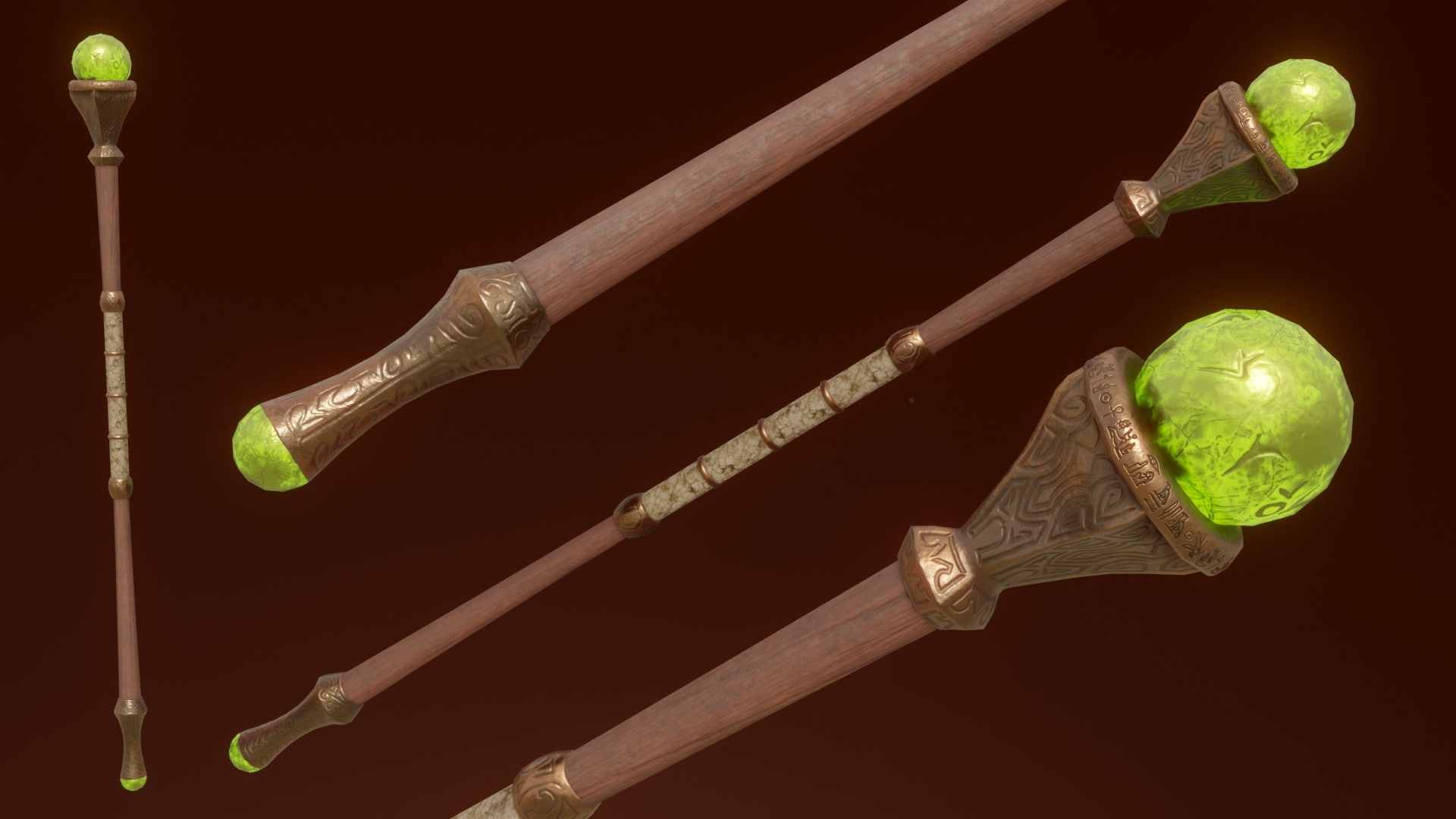 Copper Fantasy Weapon Set in Weapons - UE Marketplace