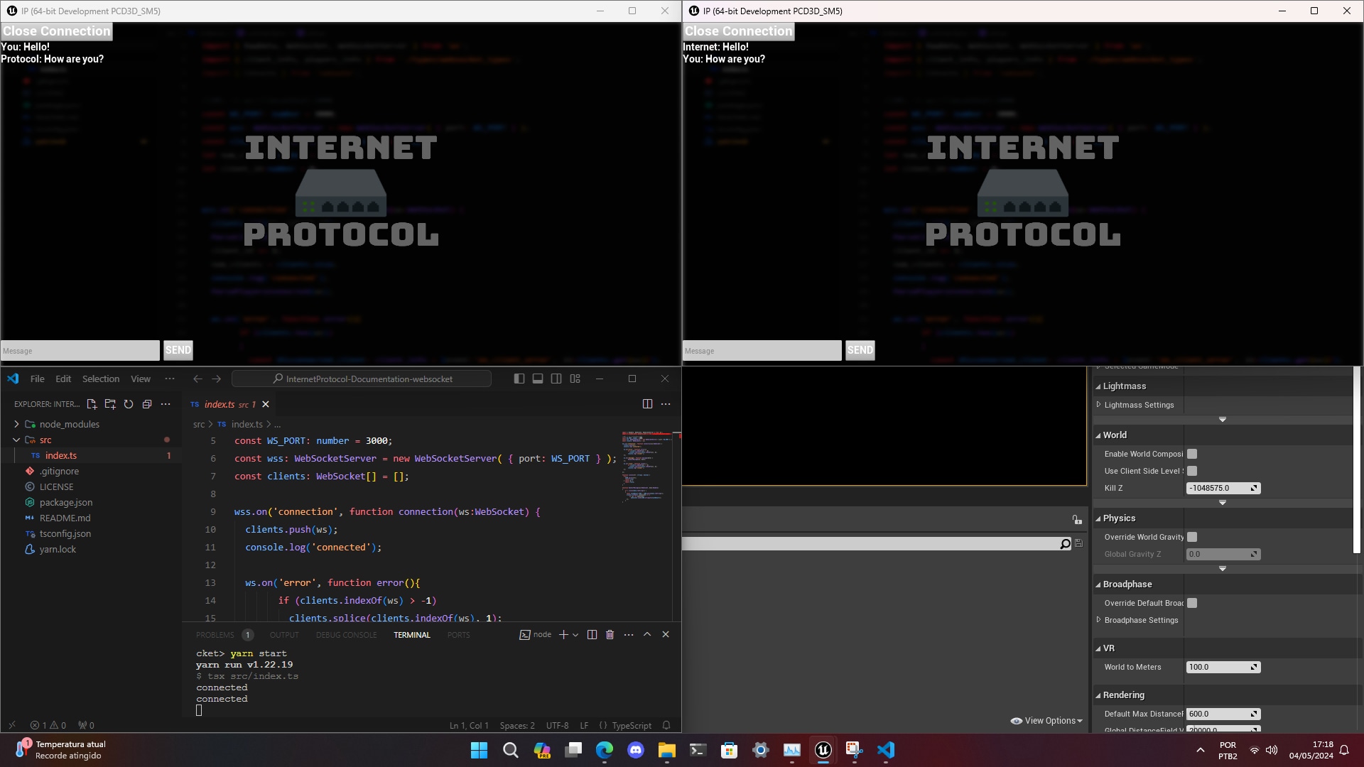 Internet Protocol Client Websocket, HTTP and Json. in Code Plugins - UE Marketplace