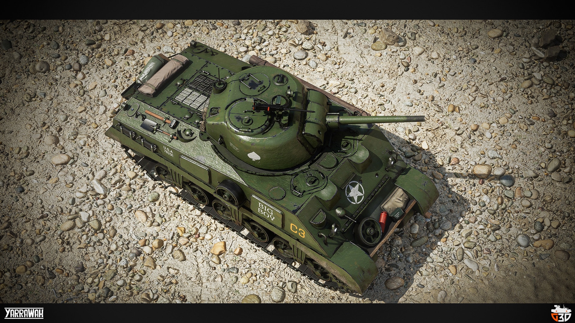 WW2 Tank - Sherman M4A2 & PZ IV - Advanced Tank Blueprint - Combo Pack ...