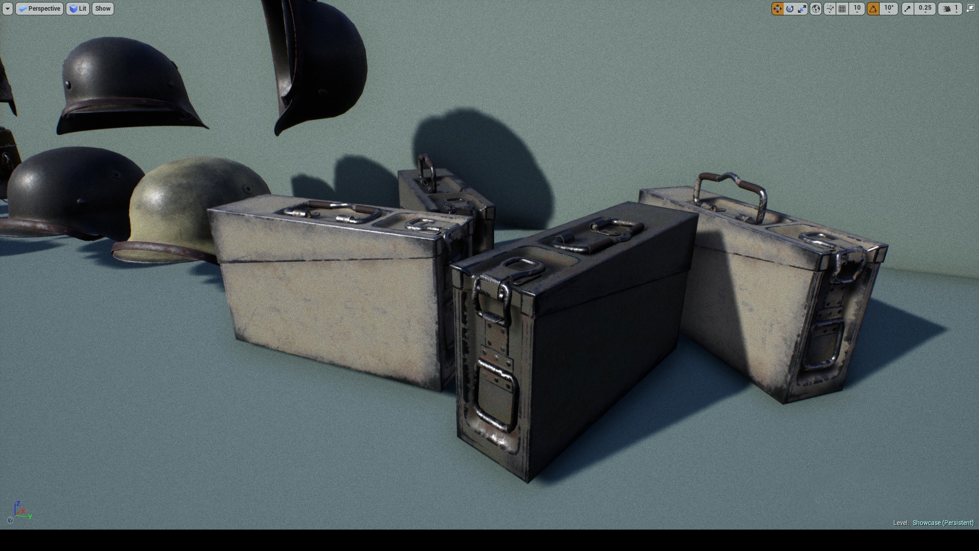 WWII German Equipment Set in Props - UE Marketplace