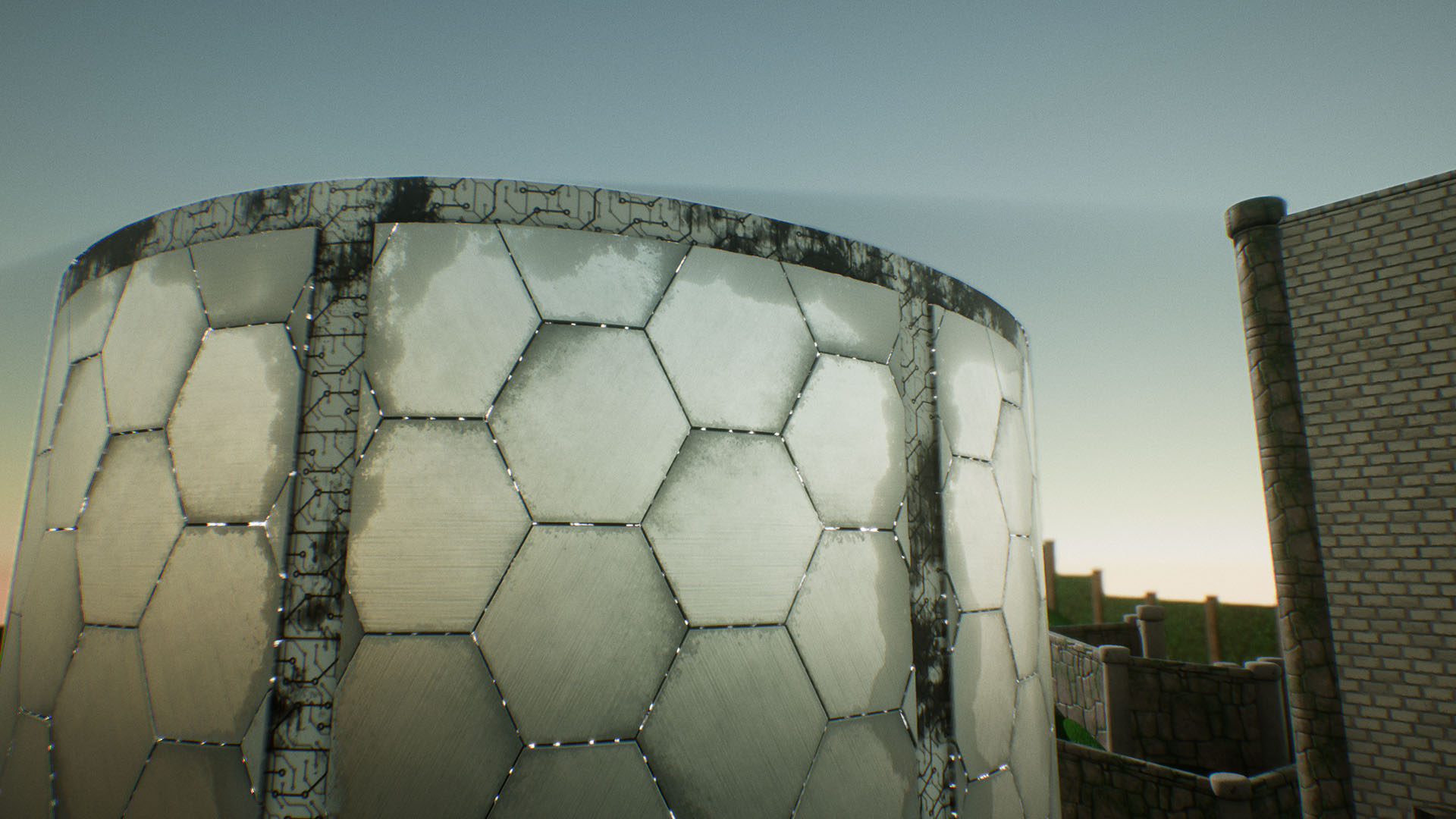Procedural Spline Walls System