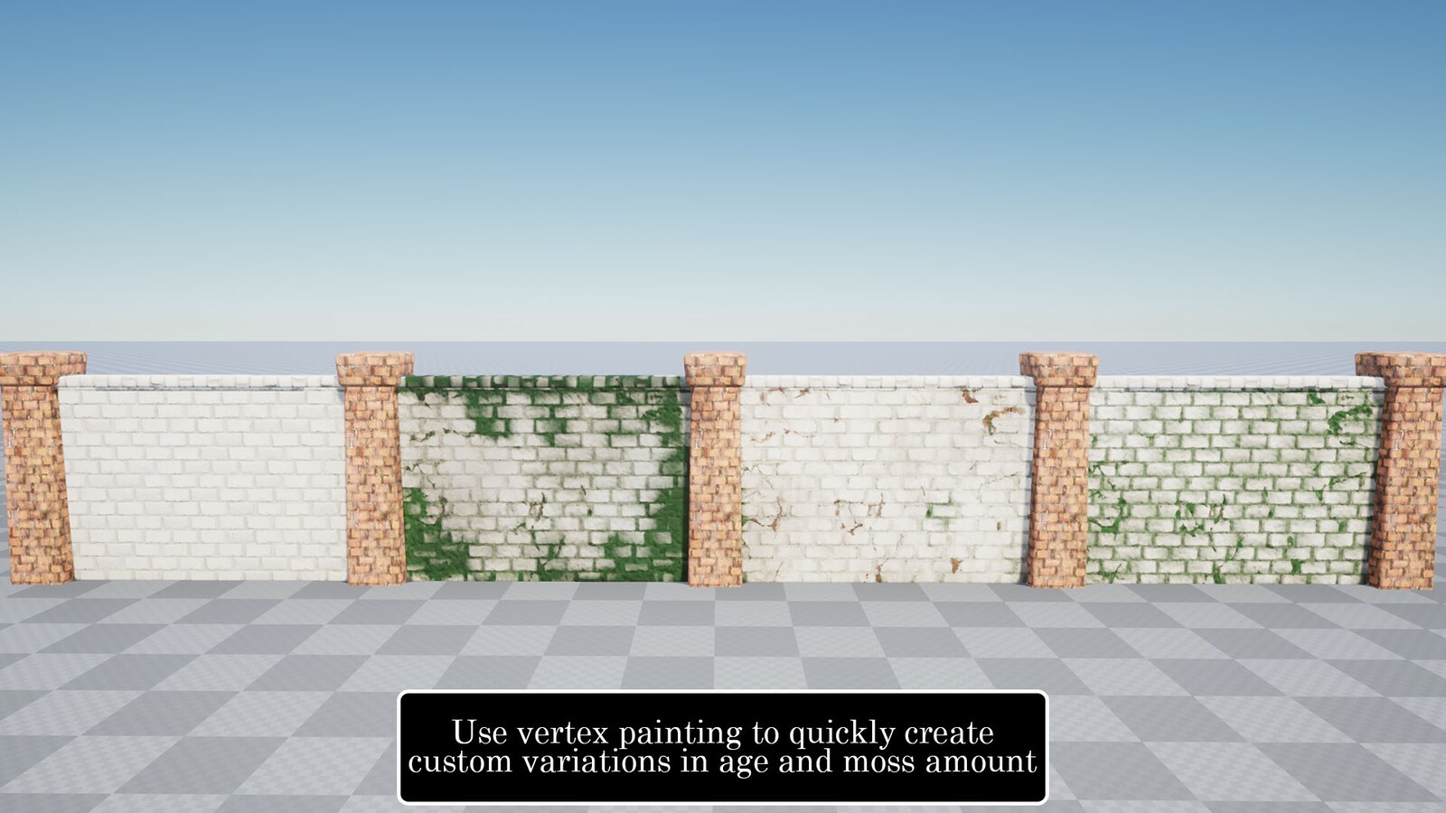 Procedural Spline Walls System In Blueprints Ue Marketplace