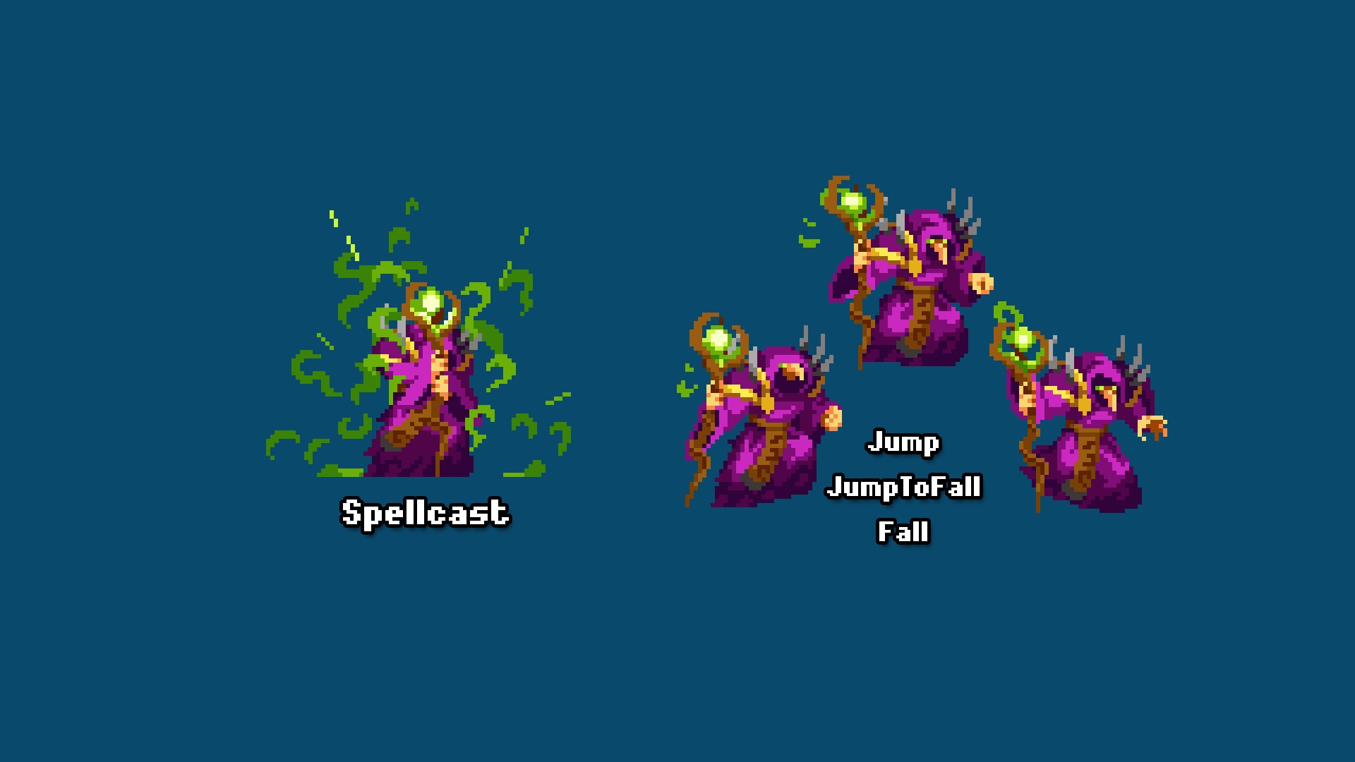 Warlock - Pixel Art in 2D Assets - UE Marketplace