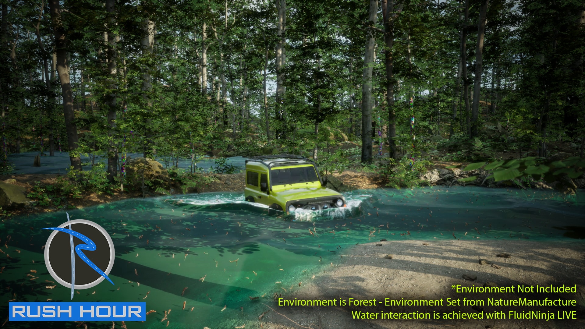 Rush Hour Vehicle Animator Unreal Engine Asset