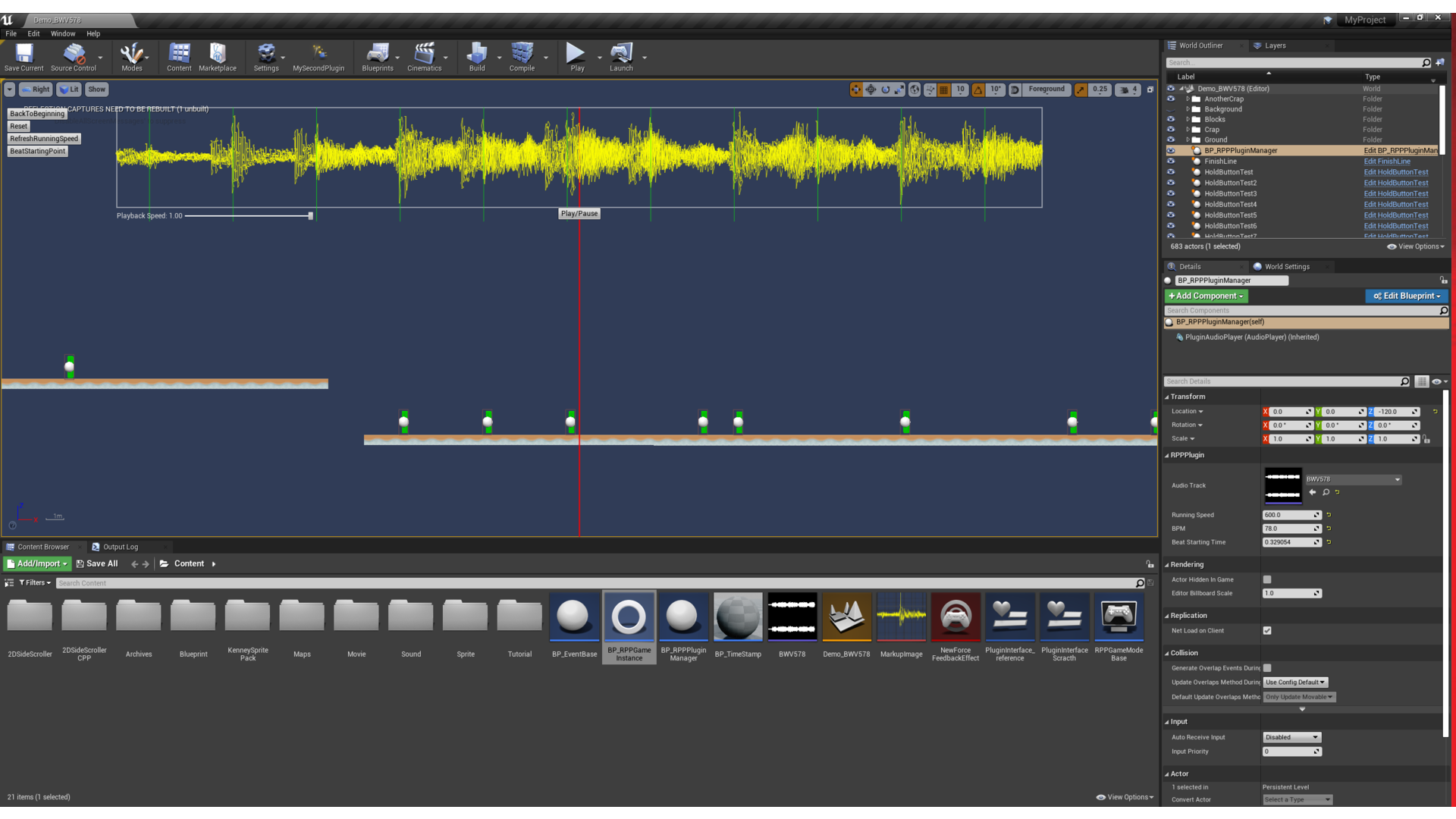Rhythm Platformer Plugin in Code Plugins - UE Marketplace