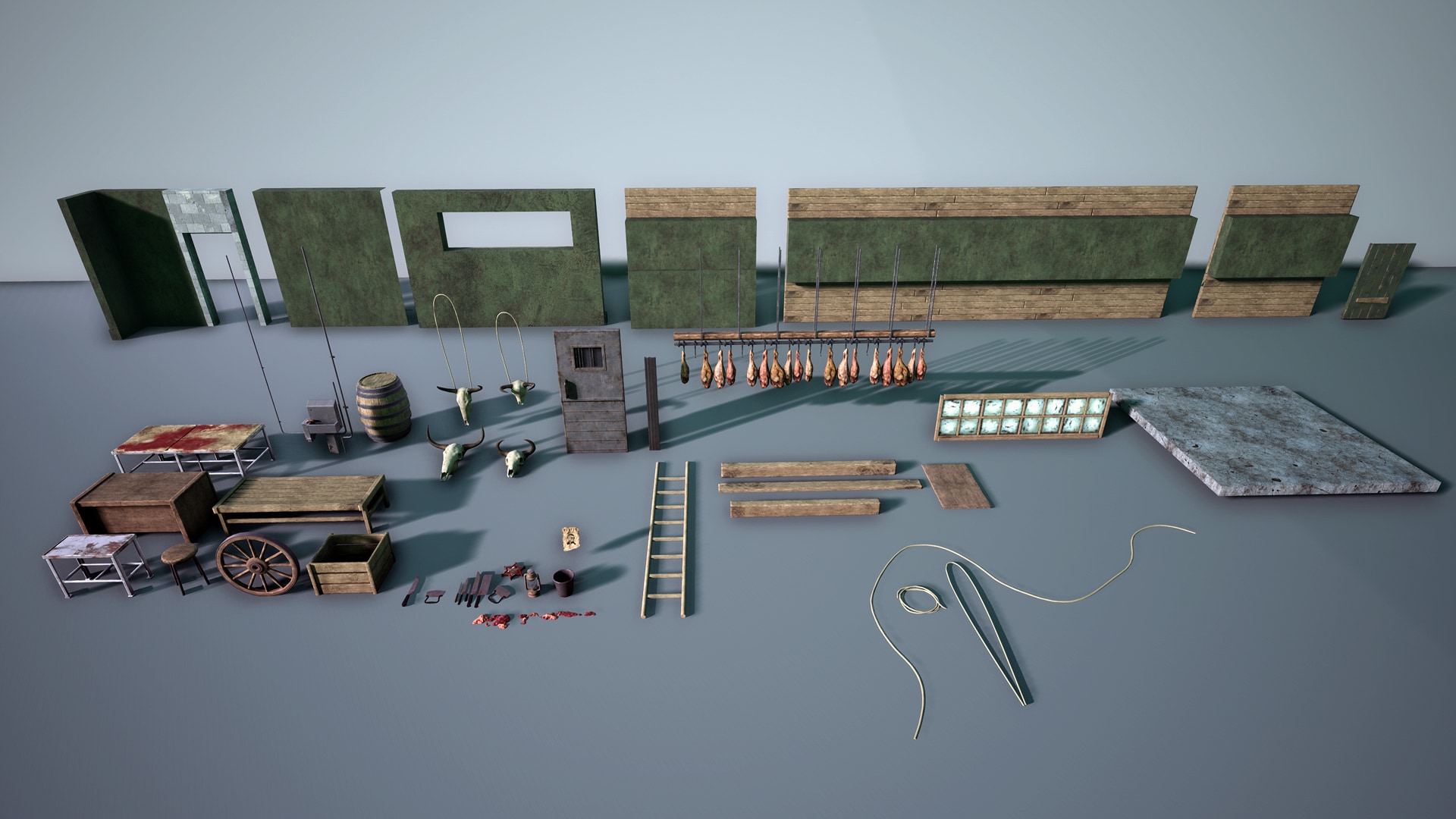 Western Horror Basement in Environments - UE Marketplace