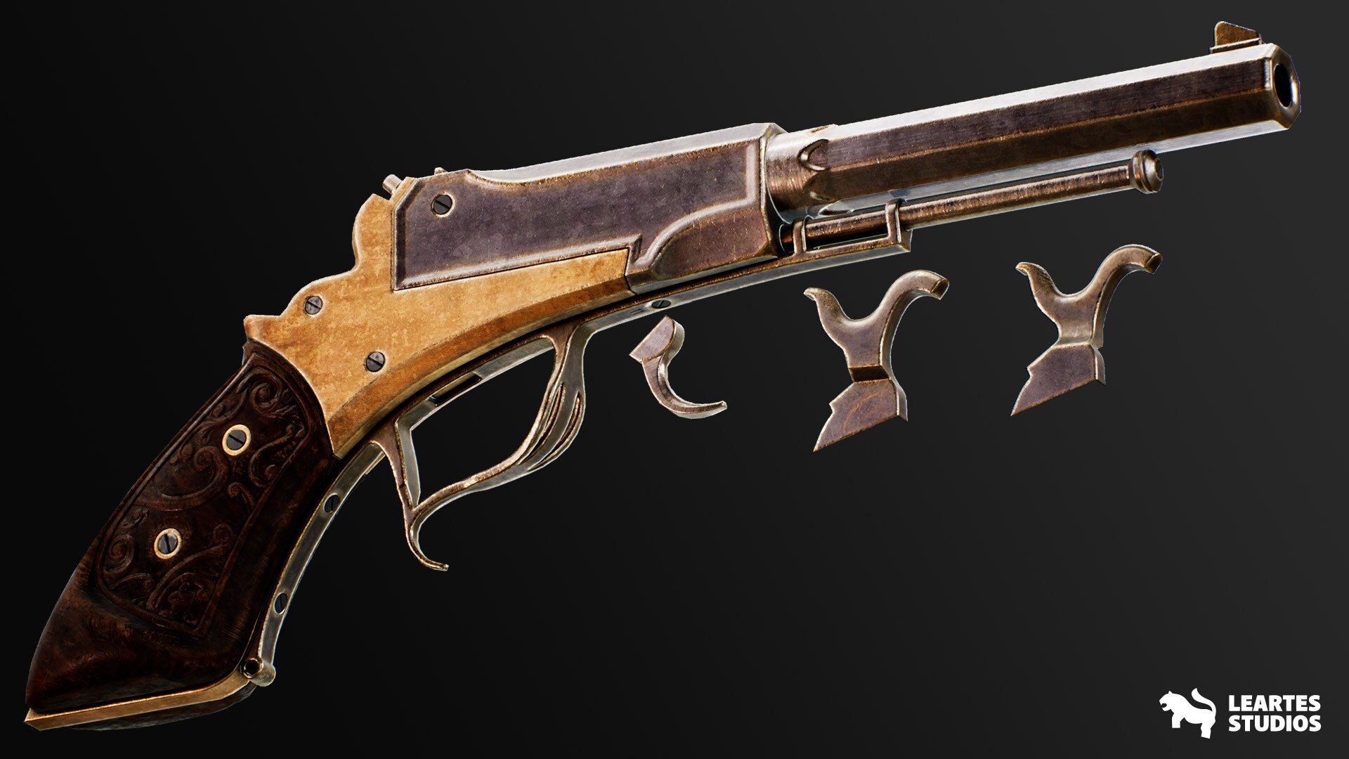 (5) FPS 4K Western Guns - VOL.1 in Props - UE Marketplace