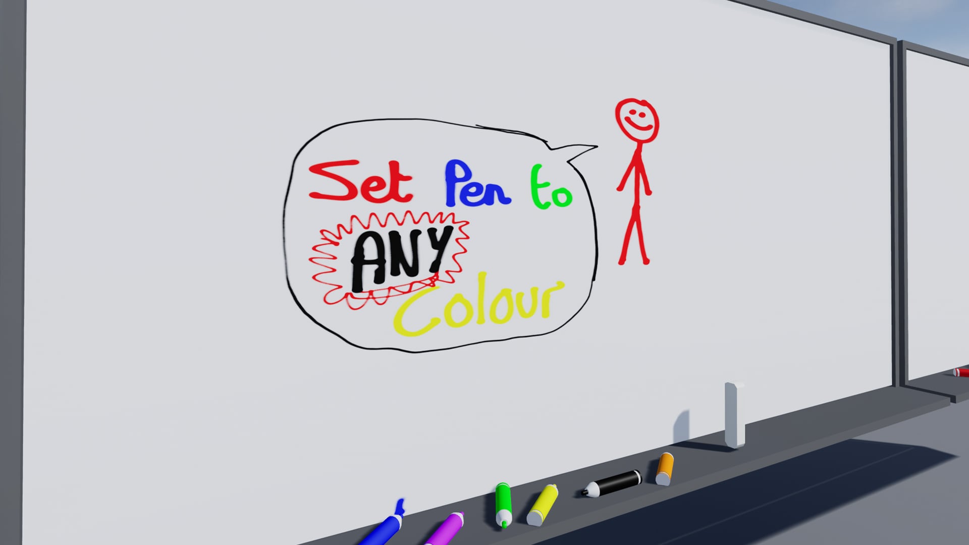 VR WhiteBoard - Real time Drawing in Blueprints - UE Marketplace