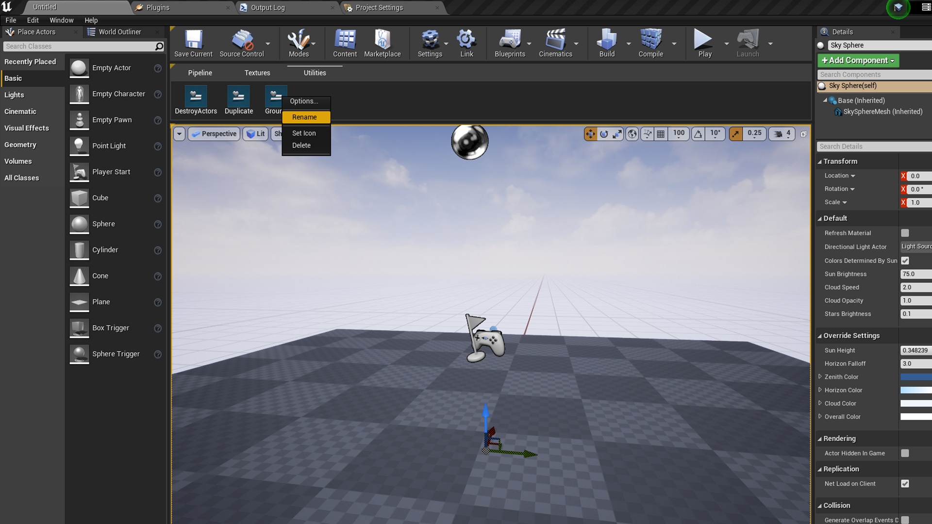 Widgets shelf in Code Plugins - UE Marketplace