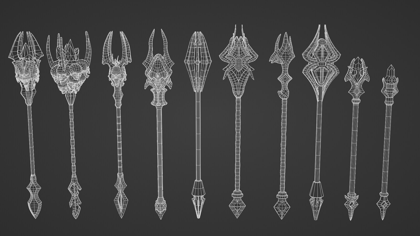 Fantasy Staff Pack in Weapons - UE Marketplace