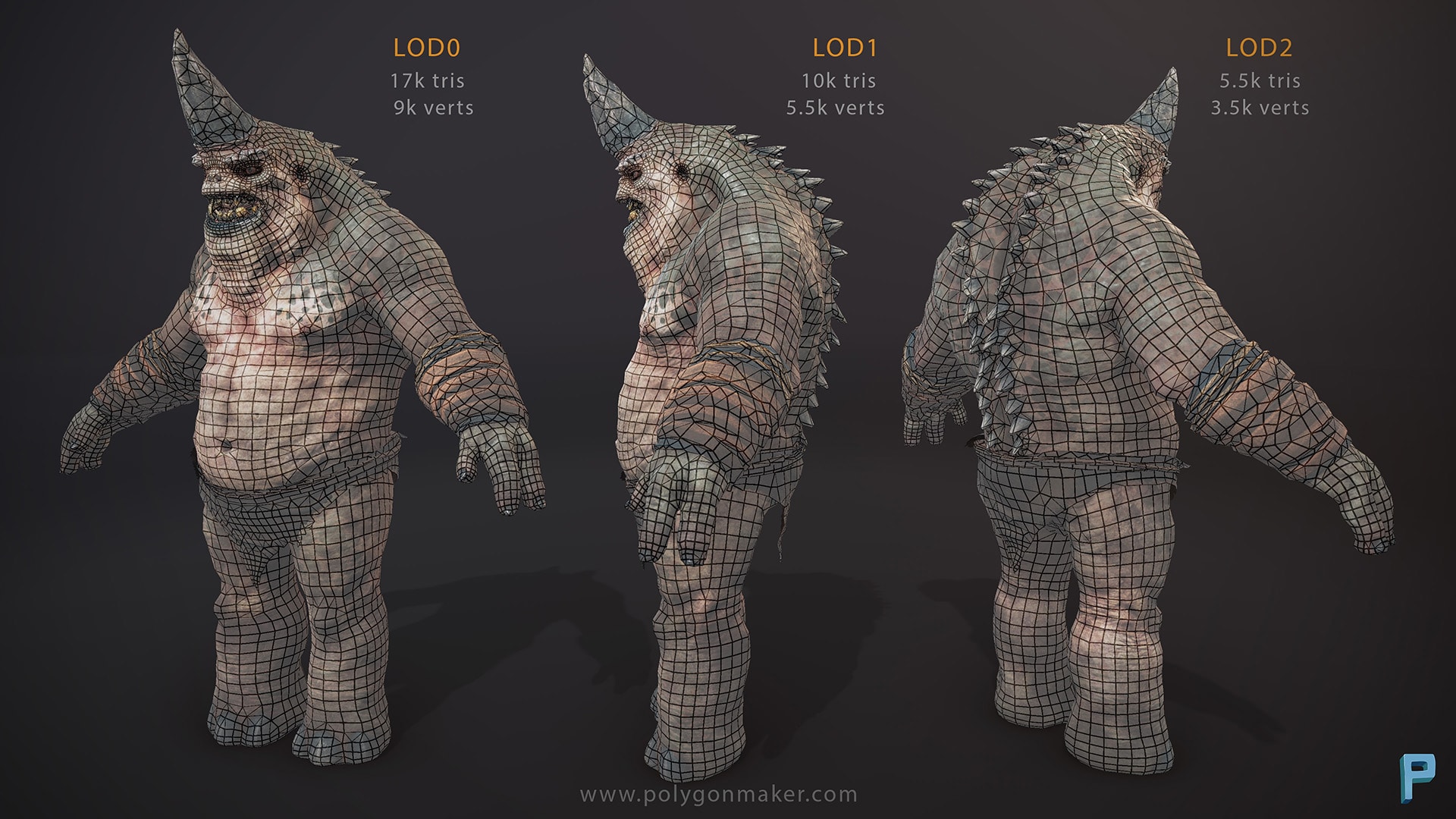 Cave Troll in Characters - UE Marketplace