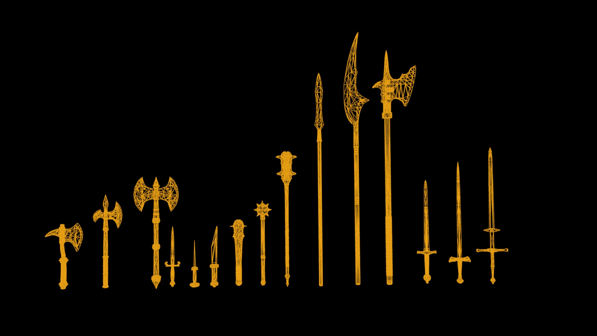 Medieval & fantasy Meele Weapons Pack, 카테고리 소품 - UE 마켓플레이스