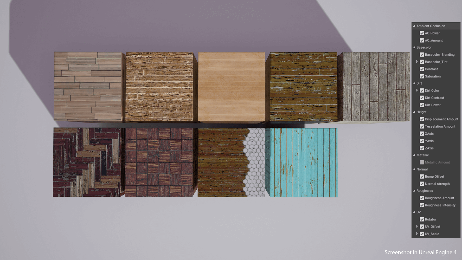 Wood Floor and Wood in Materials - UE Marketplace