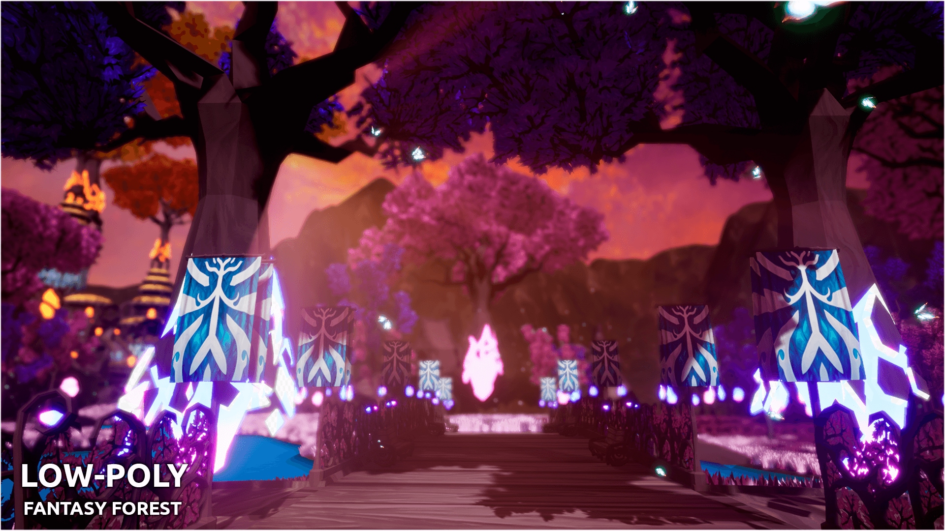 LOW-POLY - Fantasy Forest in Environments - UE Marketplace