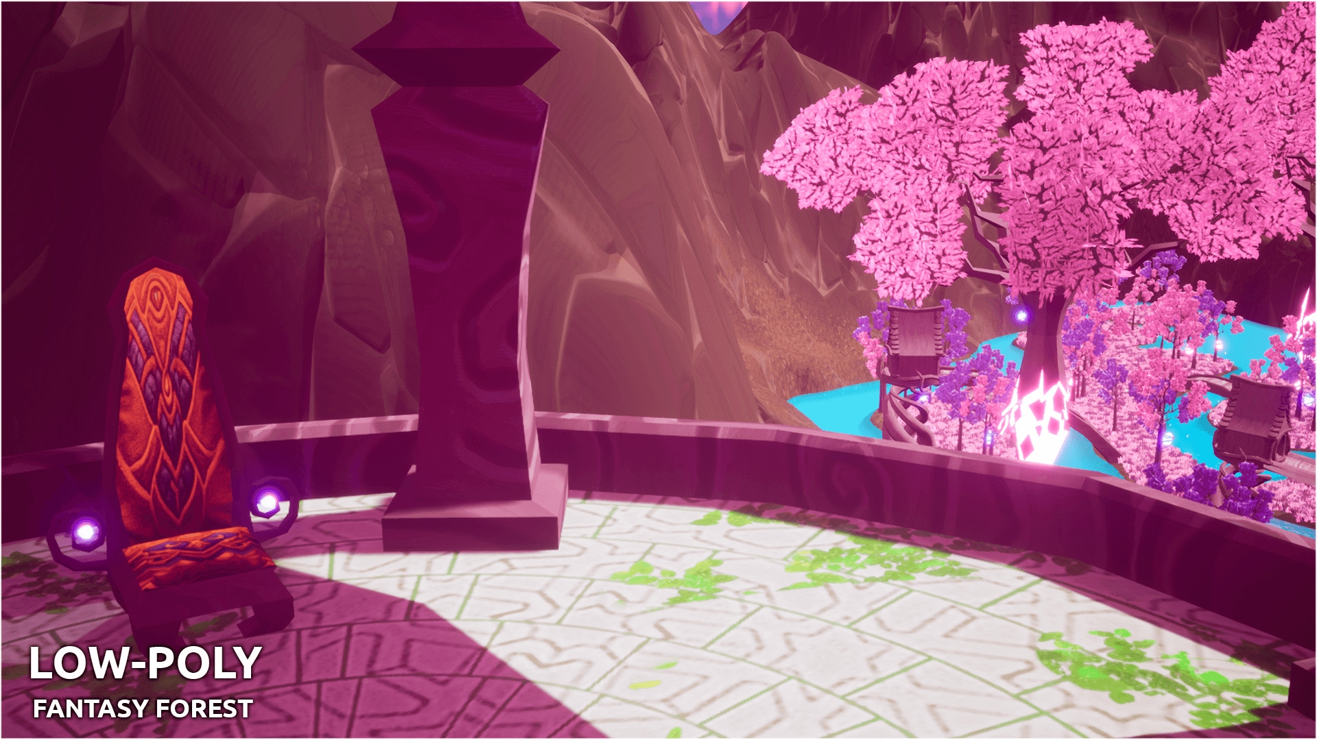 LOW-POLY - Fantasy Forest in Environments - UE Marketplace