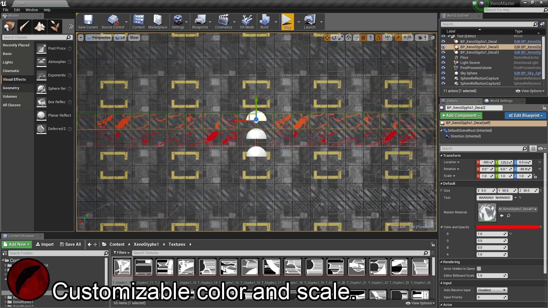 Xeno Glyphs: Alien Alphabet UMG and Decal Series in 2D Assets - UE ...