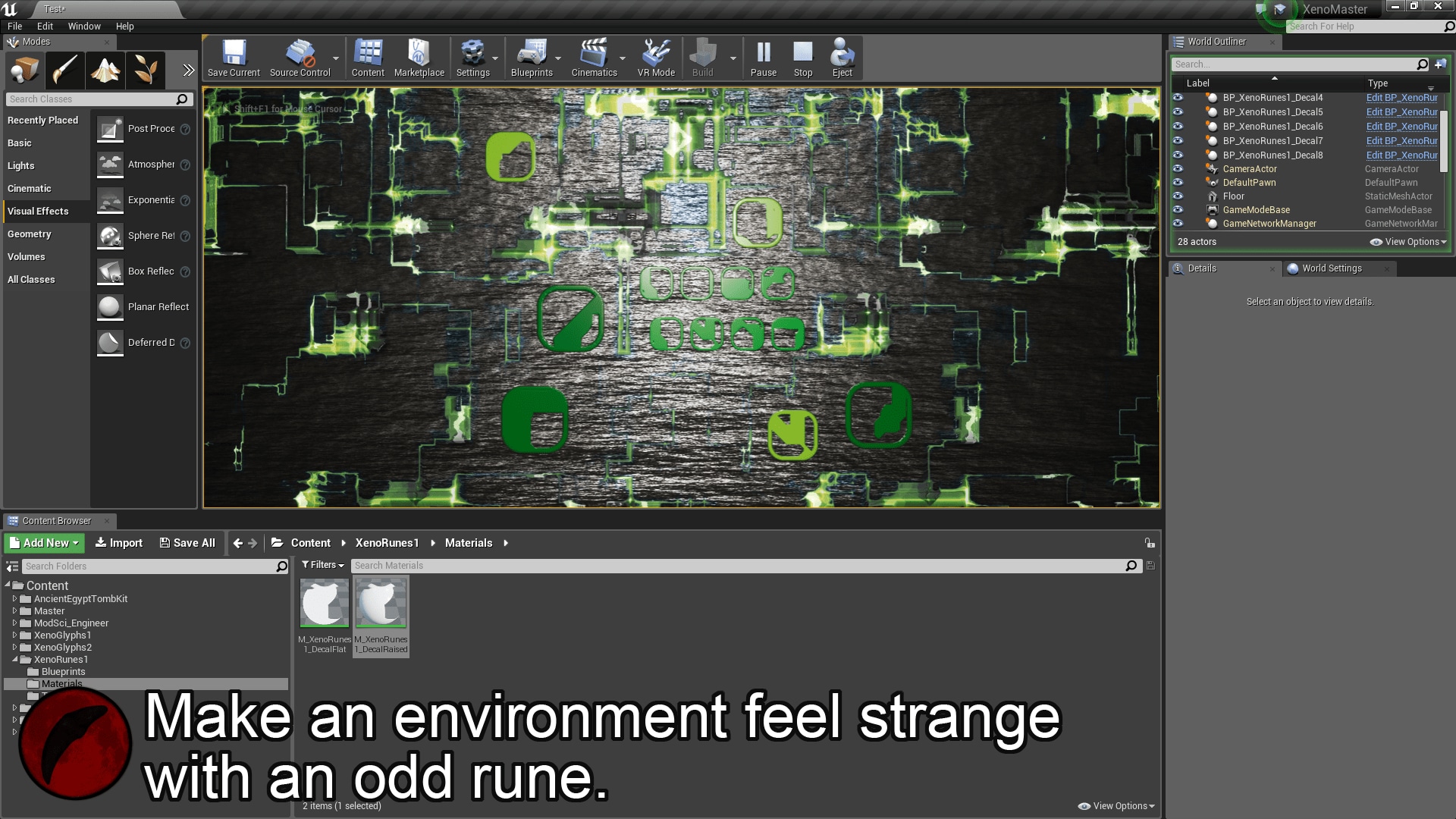 Xeno Runes: Alien Alphabet UMG and Decal Series in 2D Assets - UE ...