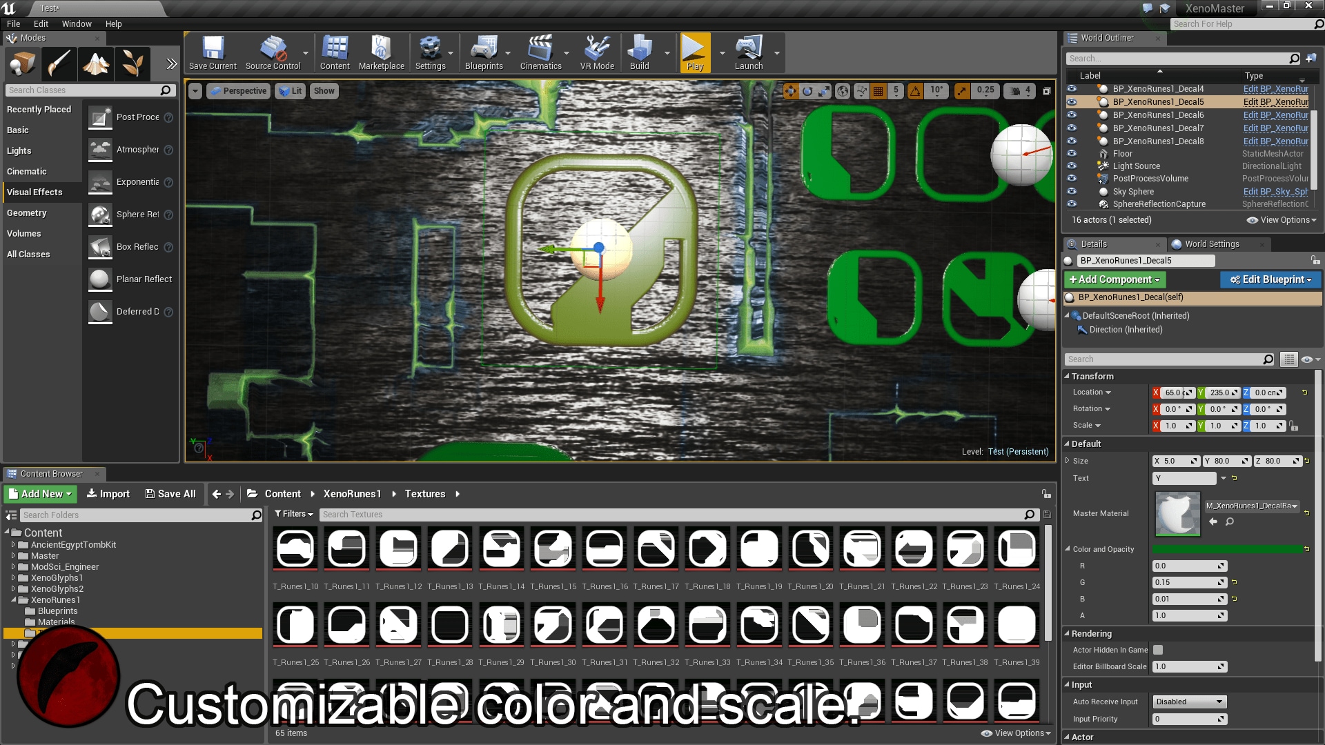 Xeno Runes: Alien Alphabet UMG and Decal Series in 2D Assets - UE ...