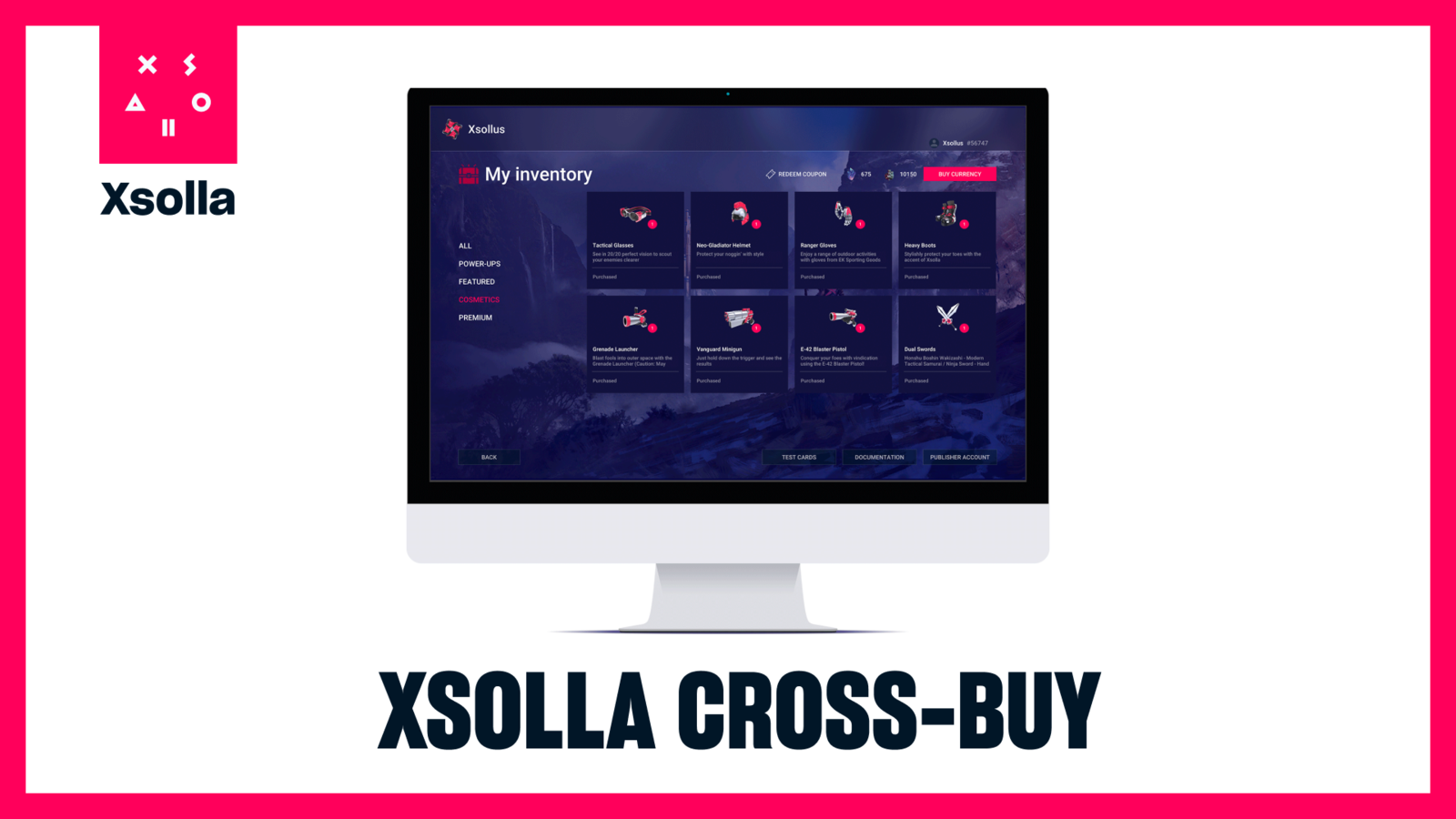 Xsolla Cross-Buy in Code Plugins - UE Marketplace