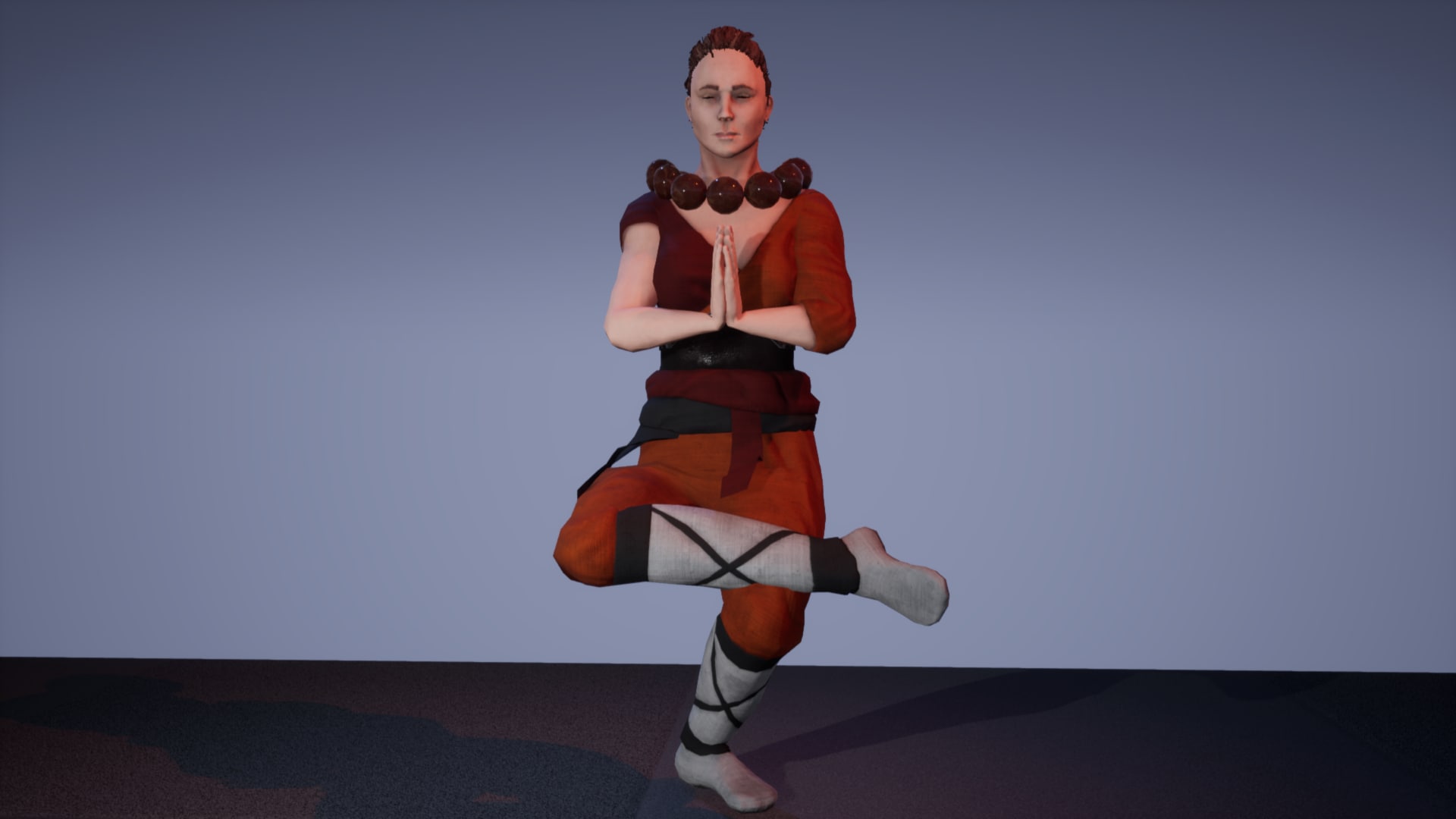 Female Shaolin Monk in Characters - UE Marketplace
