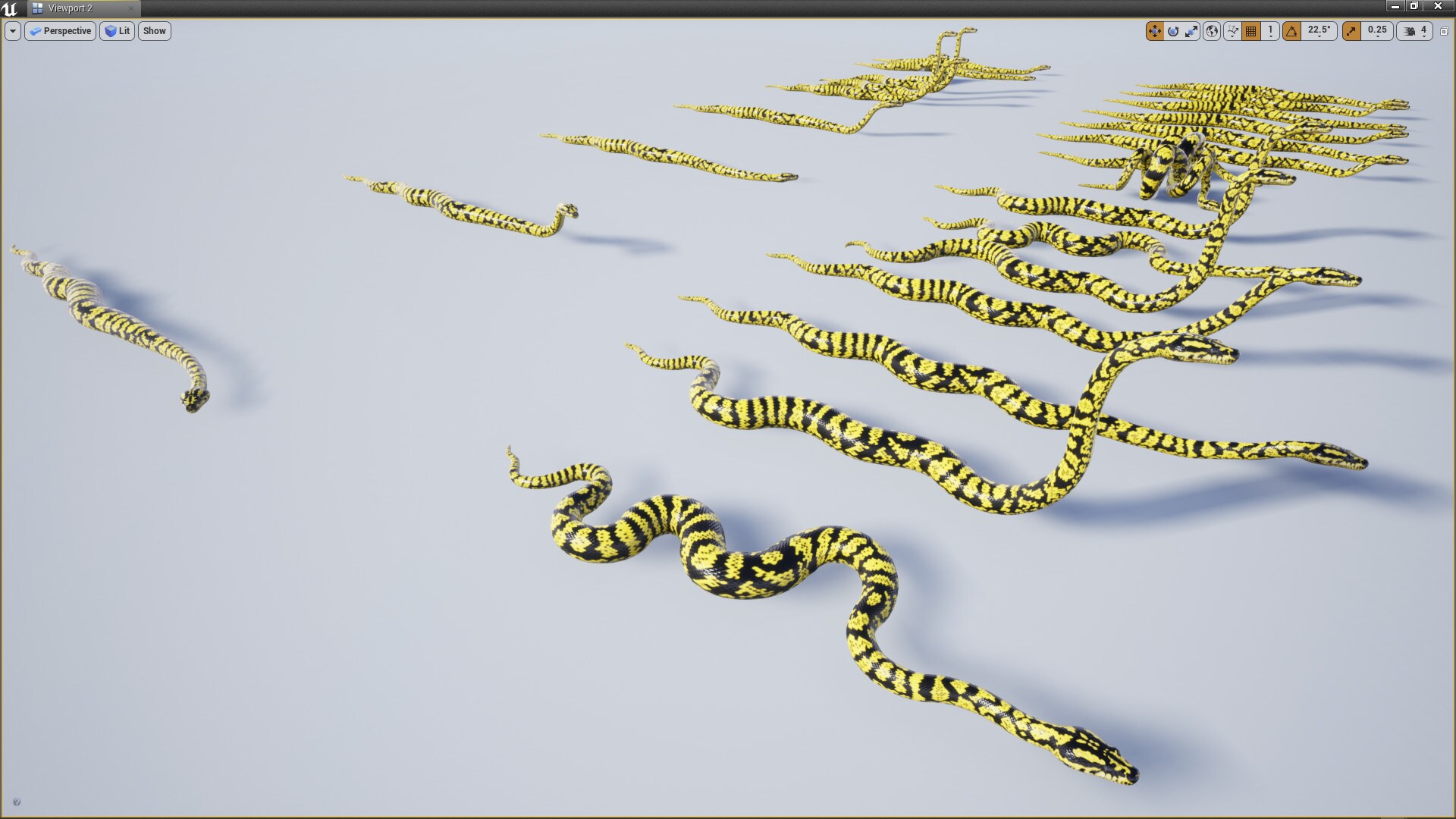 Zebra Jungle Carpet Python：キャラクター - UE マーケットプレイス