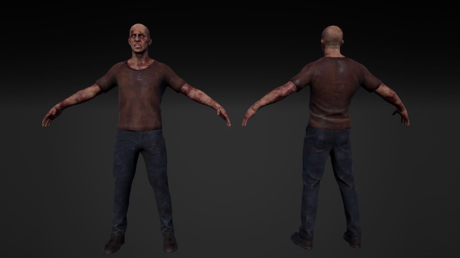 Zombie NPC 01 in Characters - UE Marketplace
