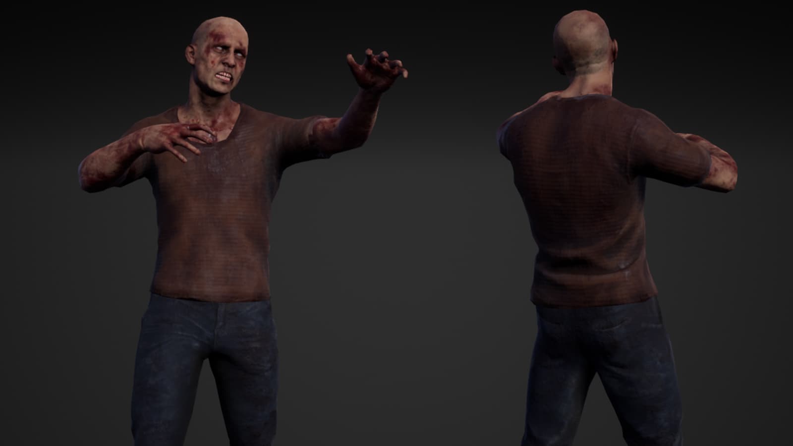 Zombie NPC 01 in Characters - UE Marketplace