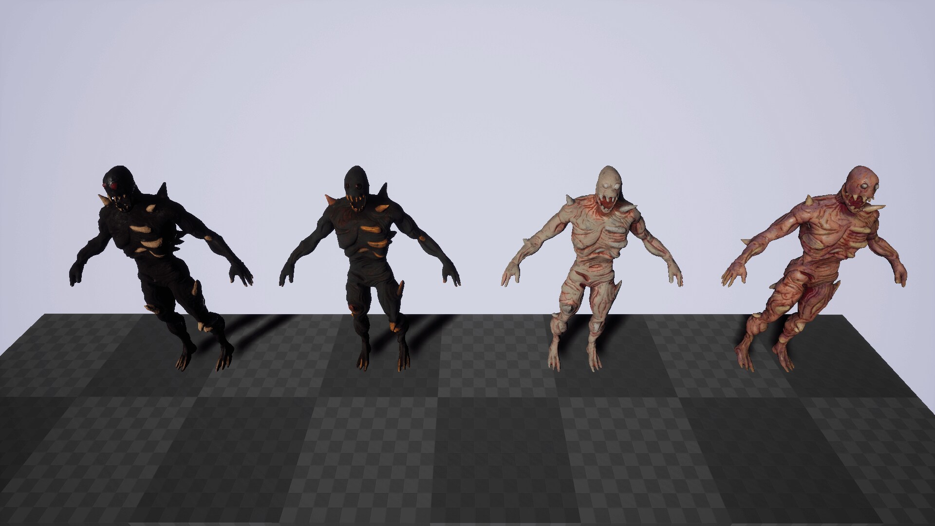 Zombie Skinned in Characters - UE Marketplace