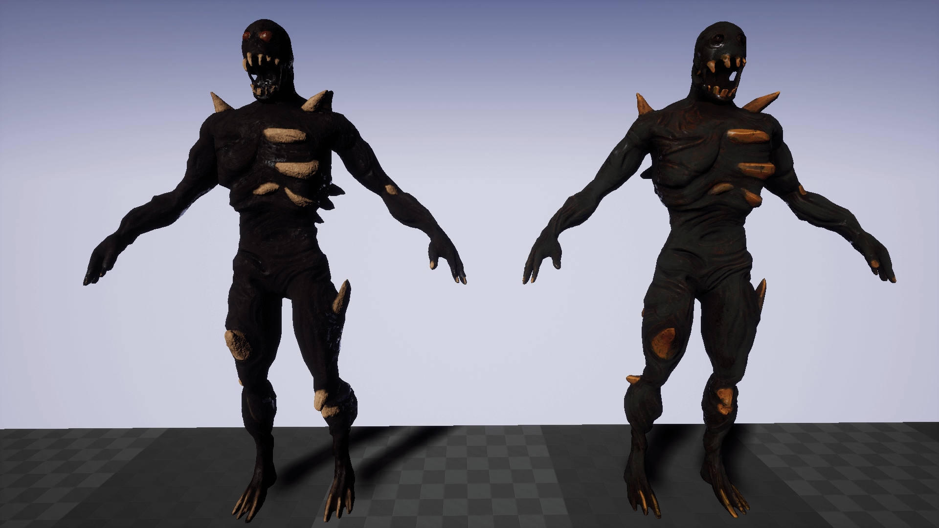 Zombie Skinned in Characters - UE Marketplace