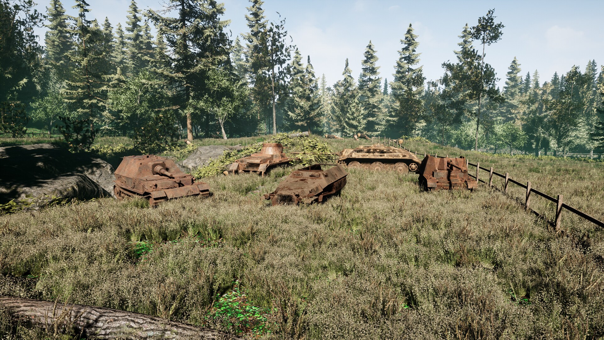 WW2 Damaged Tanks in Props - UE Marketplace