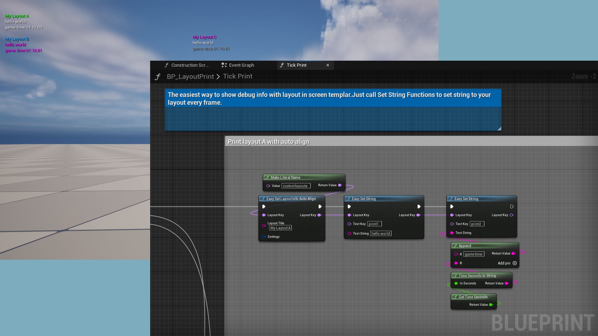 Easy Debug String in Code Plugins - UE Marketplace Easy Debug String in Code Plugins - UE Marketplace