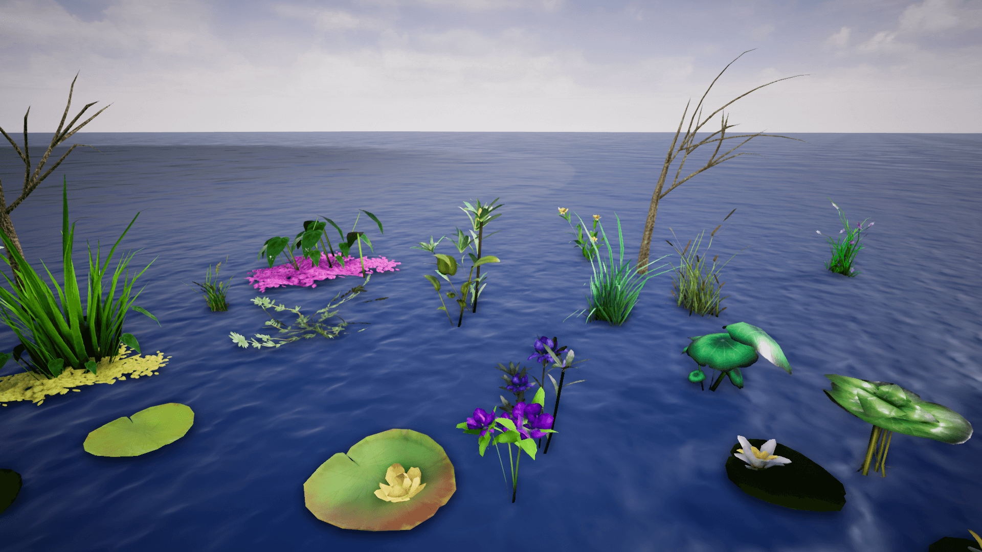 Water Plants in Props - UE Marketplace