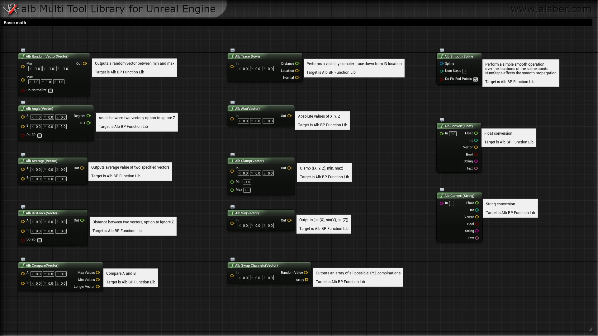 alb Multi Tool Library in Blueprints - UE Marketplace