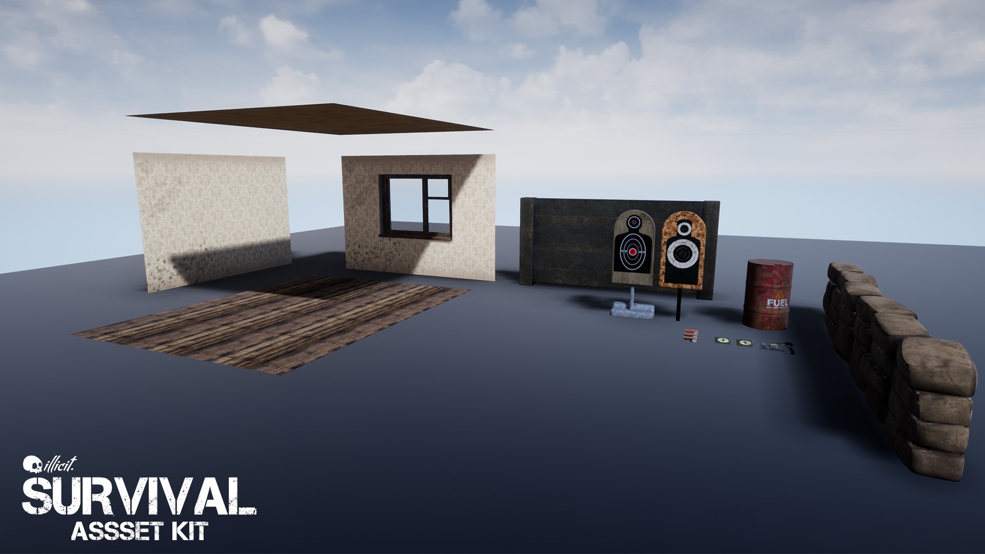 Survival Asset Kit in Props - UE Marketplace