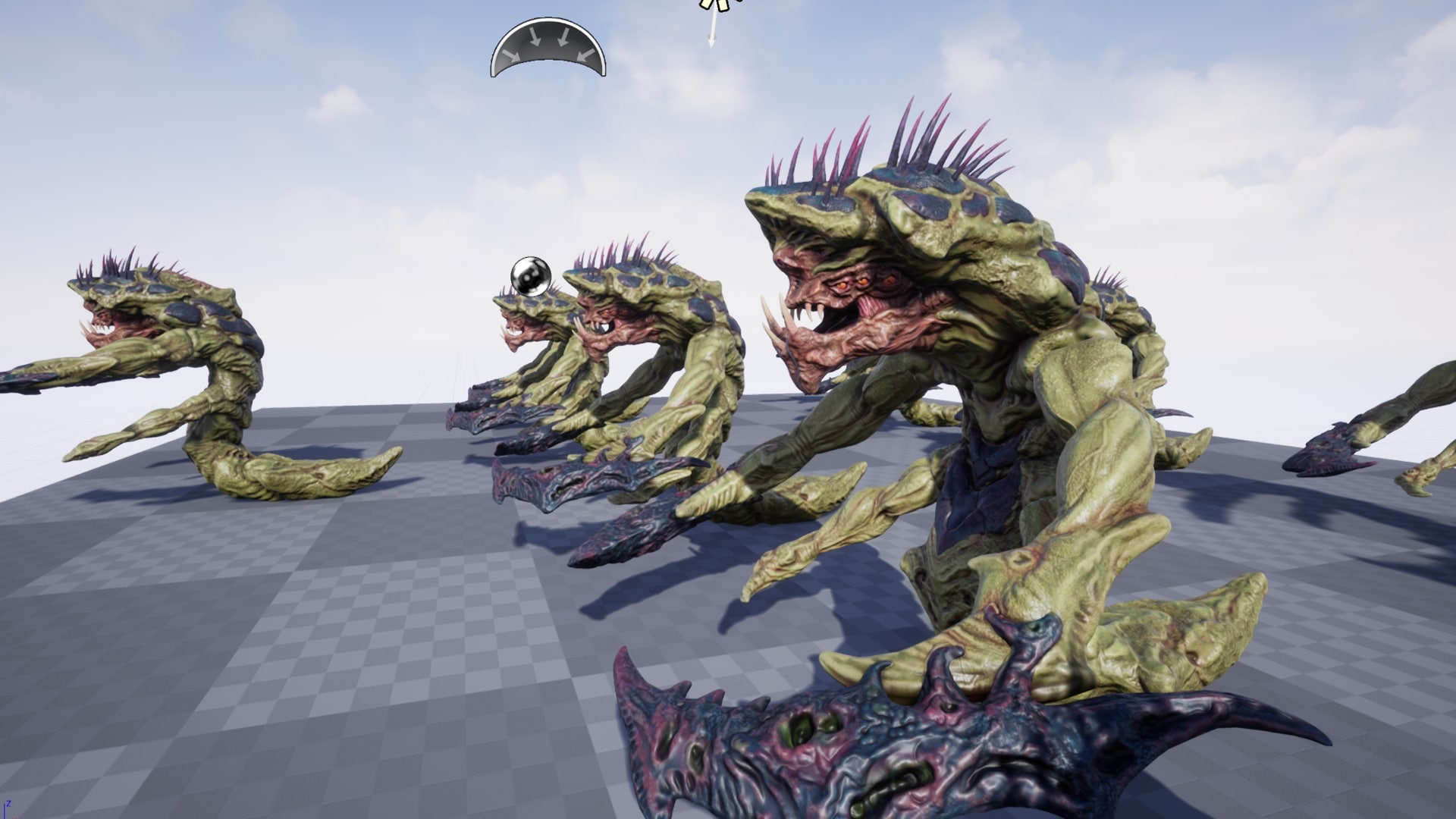 在角色创建的Alien queen - 虚幻引擎商城