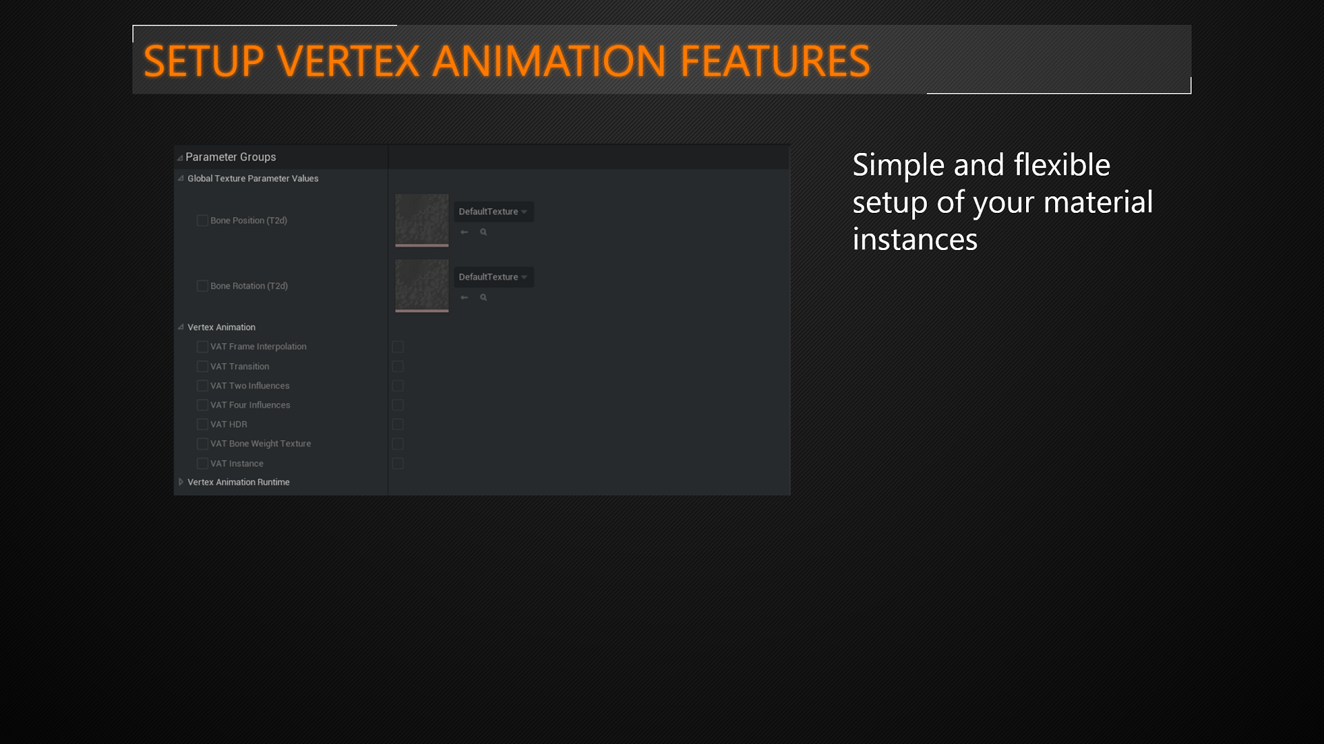 Vertex Animation Manager