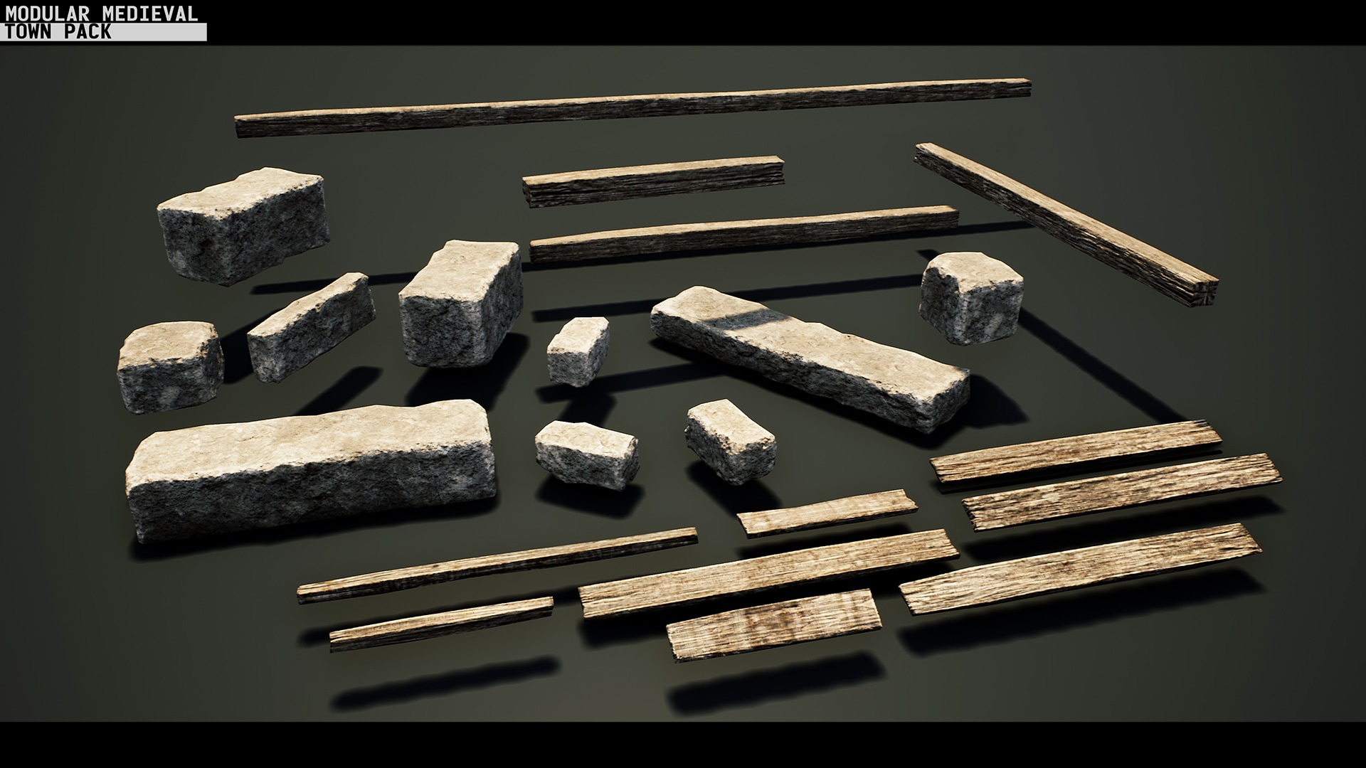 MODULAR MEDIEVAL ASSET PACK in Environments - UE Marketplace