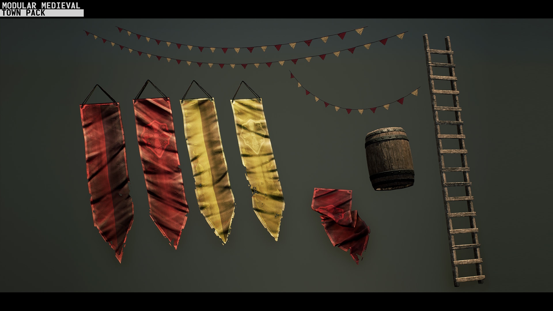 MODULAR MEDIEVAL ASSET PACK in Environments - UE Marketplace