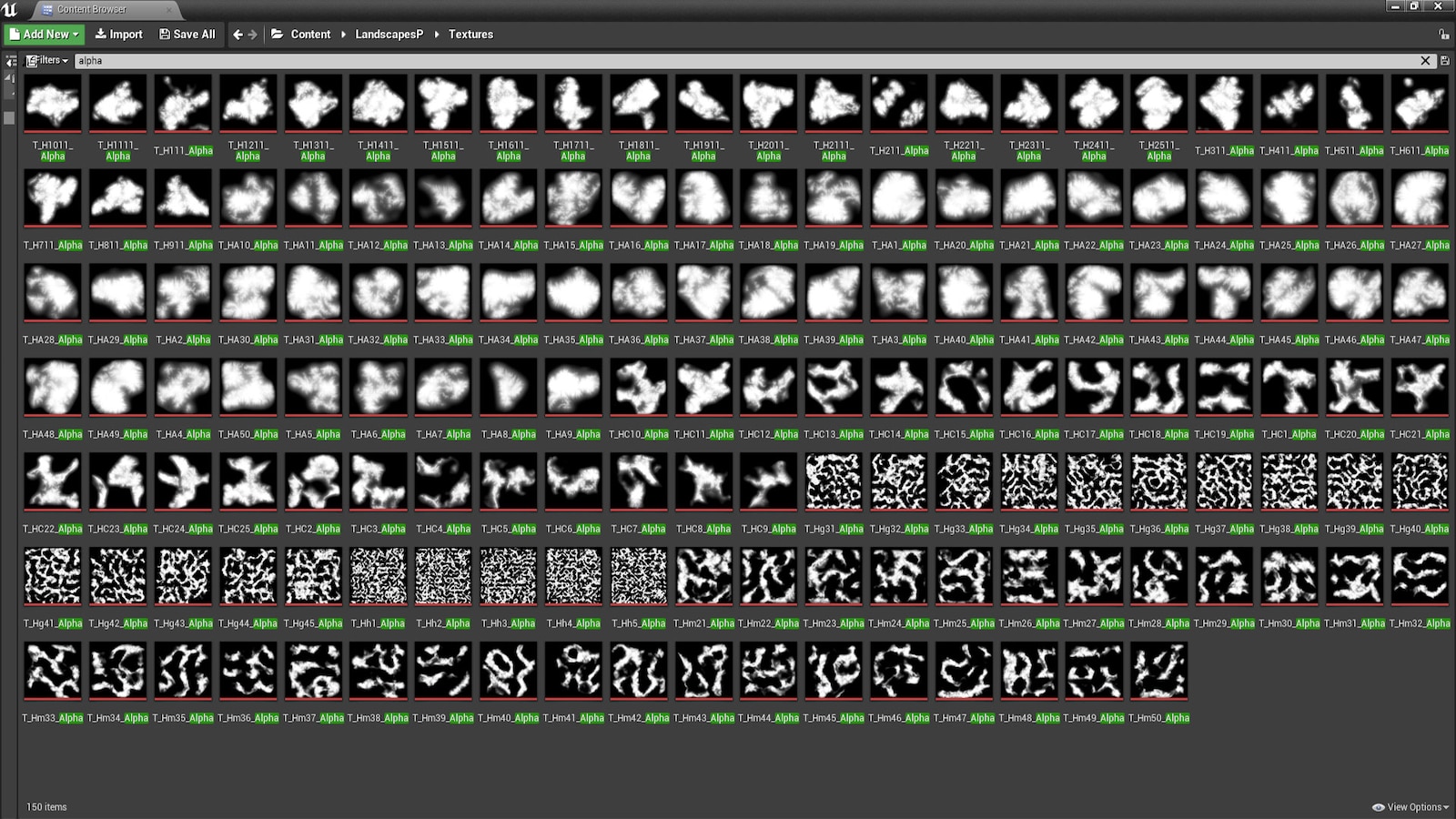 Alpha Textures in Textures - UE Marketplace