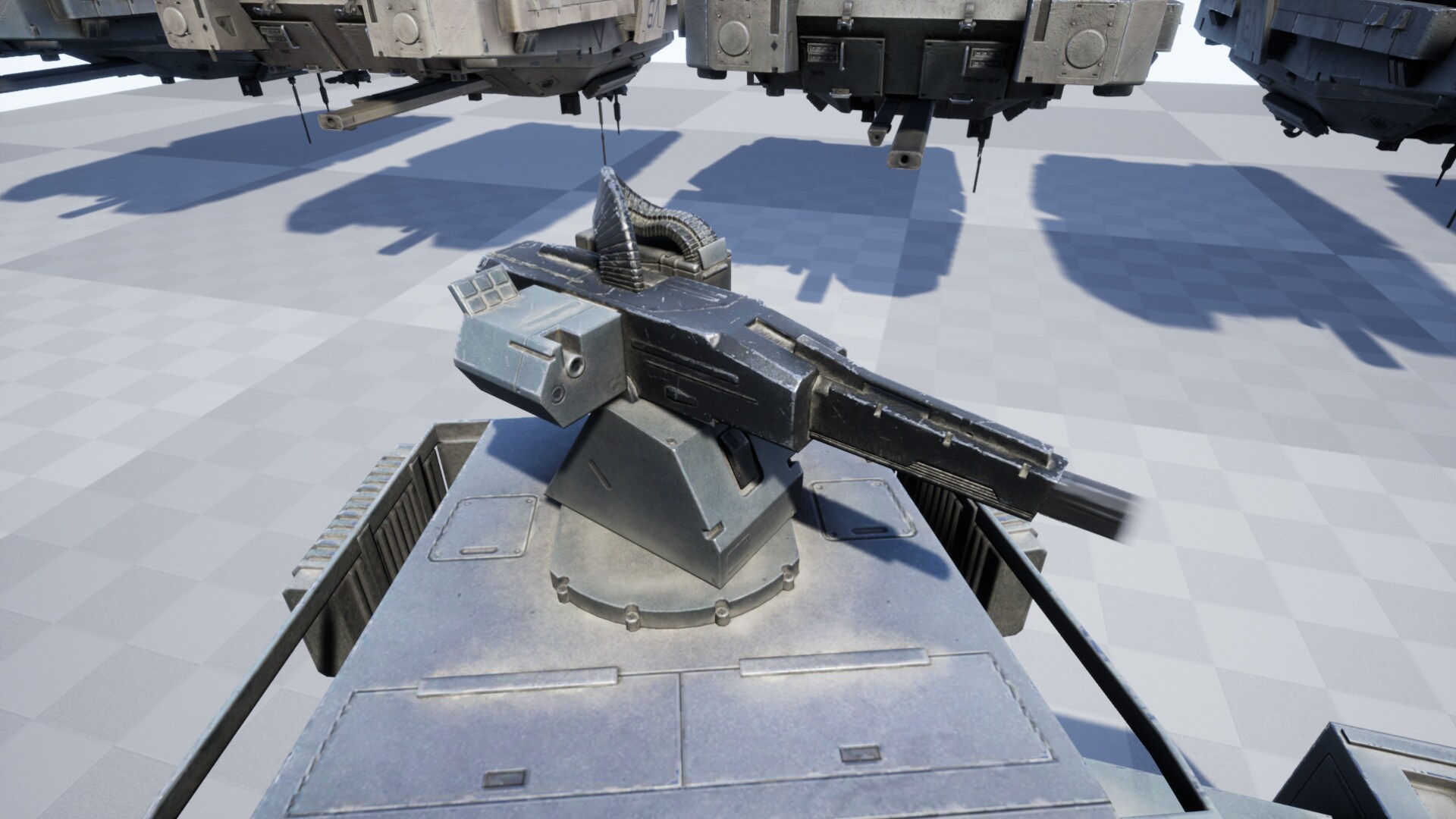 Connelly hover tank in Props - UE Marketplace